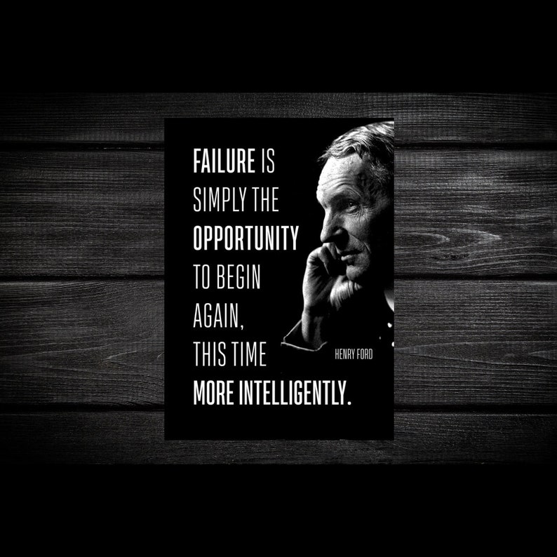 Henry Ford Failure is Simply the OPPORTUNITY to Begin AGAIN ...