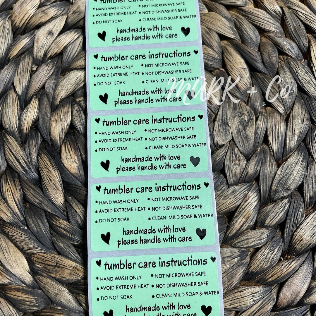 Thermal Printer Stickers 2.25x1.25 Rectangle Small Business Label ...