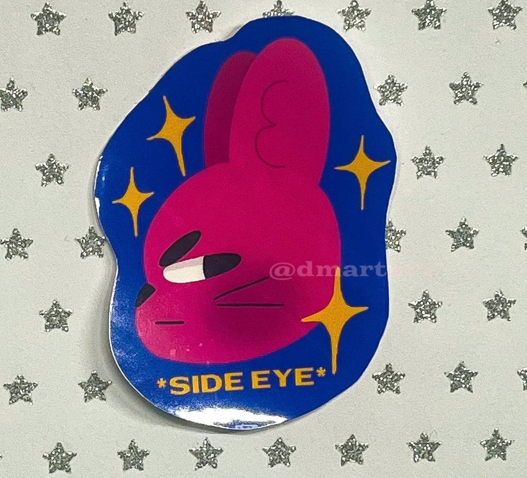 Side Eye Sticker - Etsy