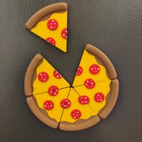 Pizza 1" Magnets - Set of 7 - Etsy