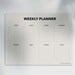 Neutral Weekly Planner (printable, Digital) - Etsy