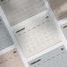2025 Neutral Monthly Calendar dated, Printable, Digital - Etsy