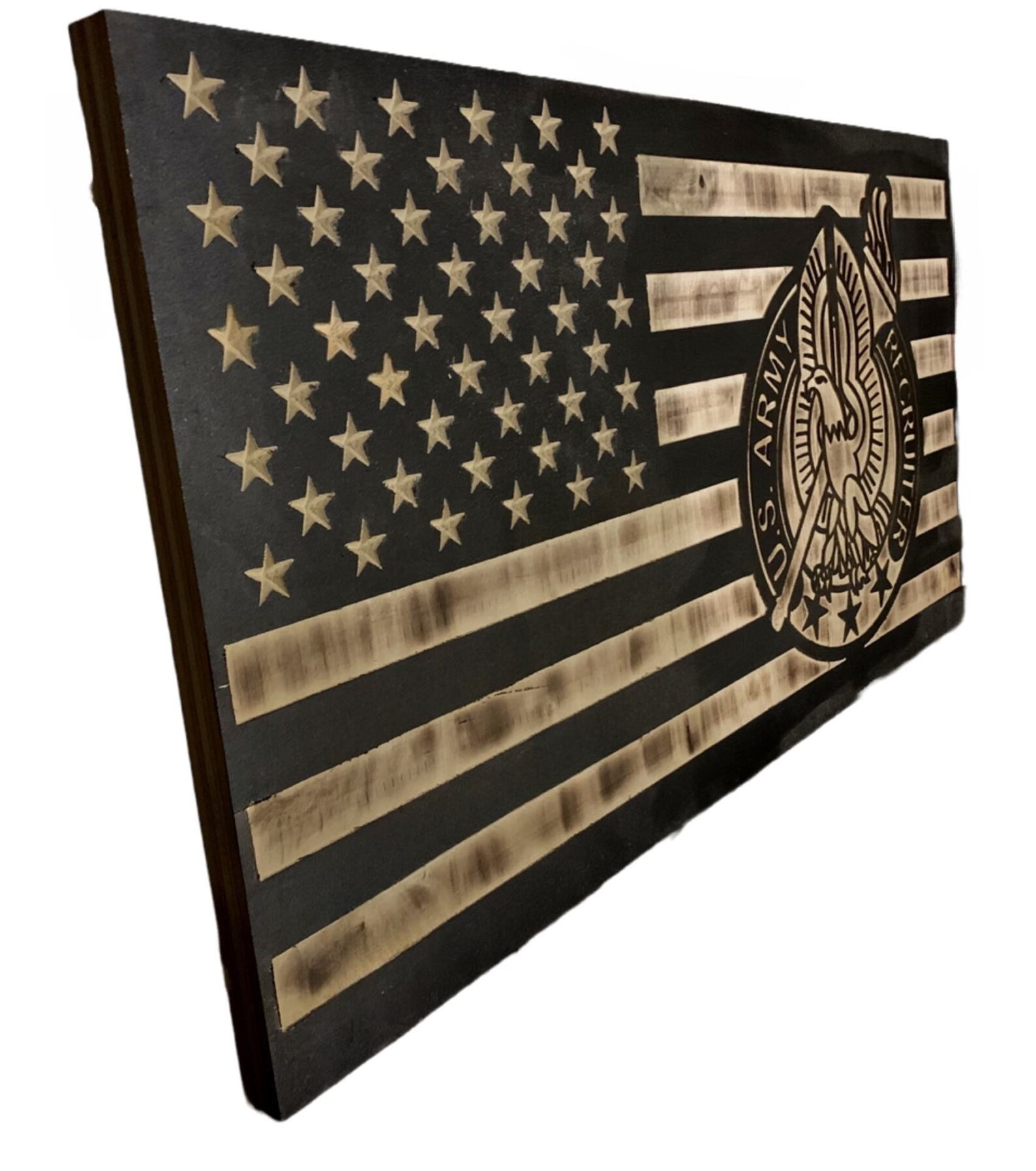 Army Recruiter American Flag I USAREC I PCS Gift I Recruiter - Etsy