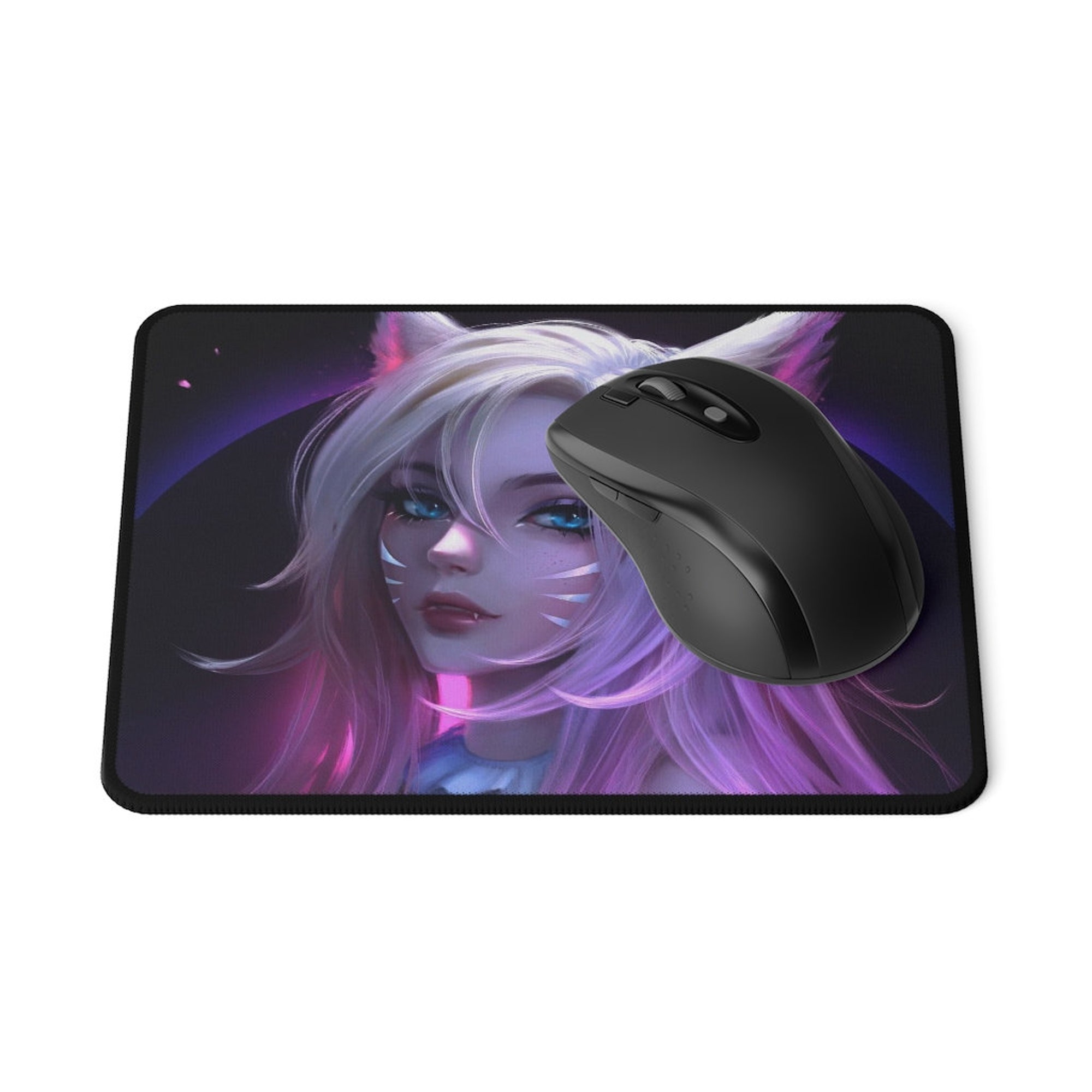 KDA Ahri League Of Legends Desk Mat & Mouse Pad | LoL KDA Desk Mat