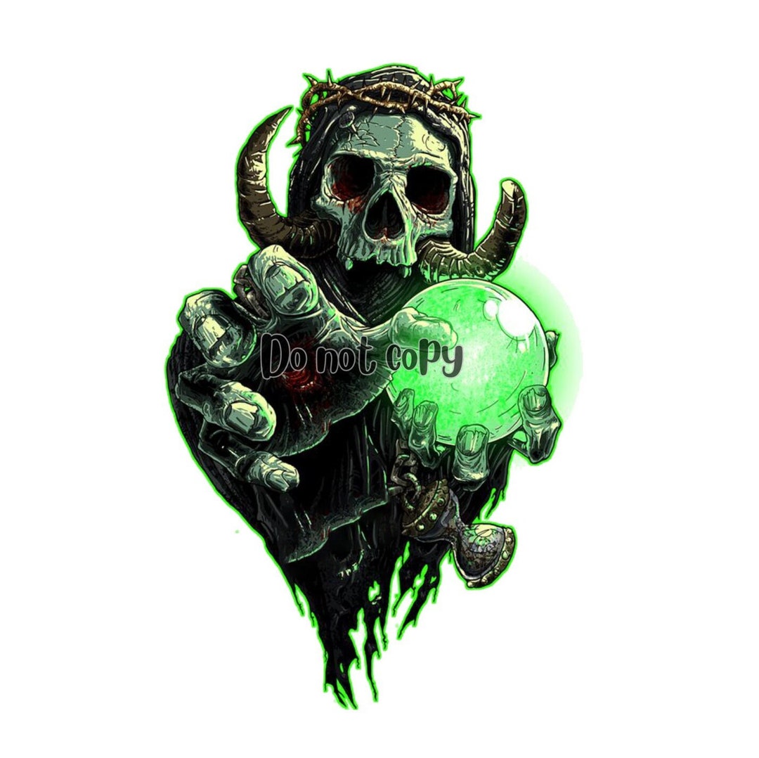 Skeleton Horror Sublimation Png Digital Download - Etsy