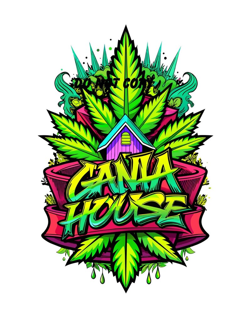 Marijuana House Sublimation Png Digital Download - Etsy