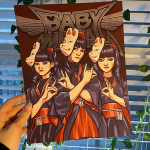 Babymetal Art Print - Etsy