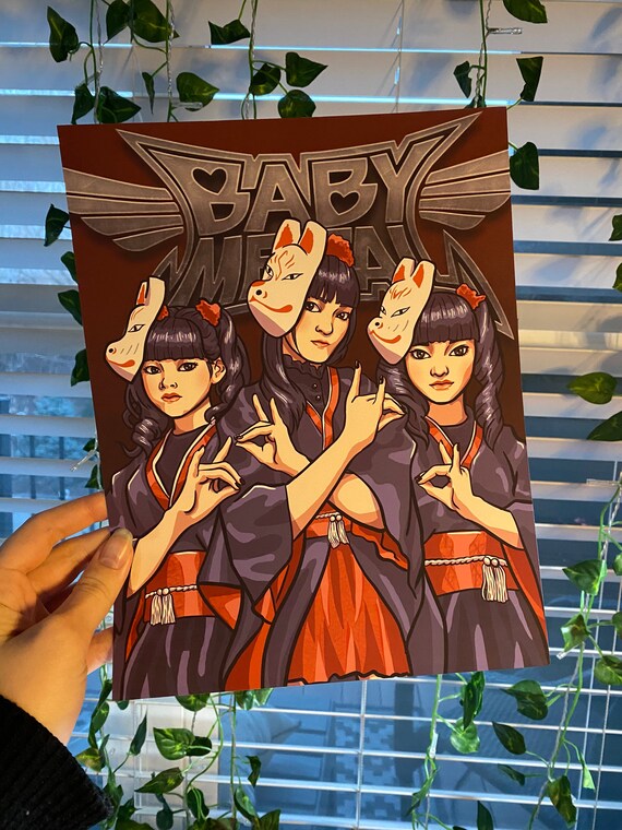 Babymetal Art Print | Etsy