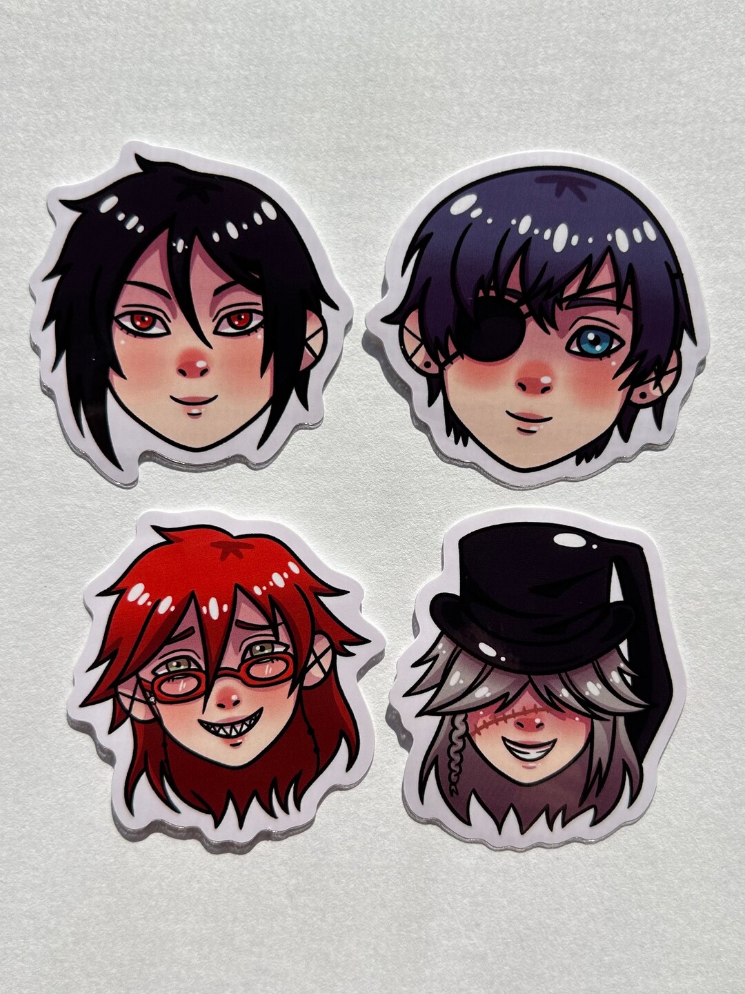 Demon Butler Sticker Pack - Etsy