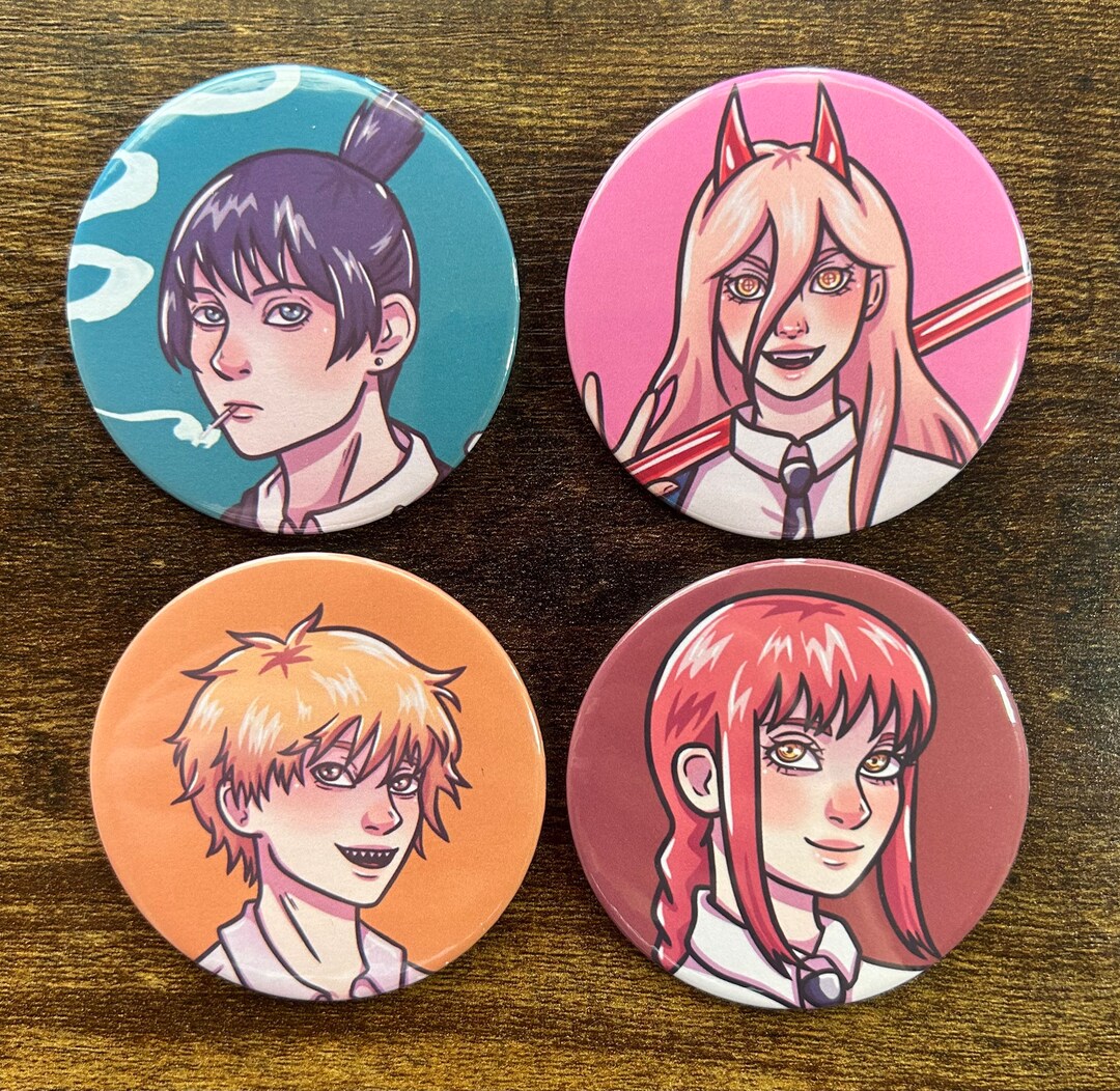 Devil Hunters Large Anime Buttons - Etsy
