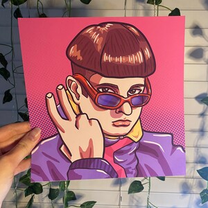 Alien Boy Art Print - Etsy