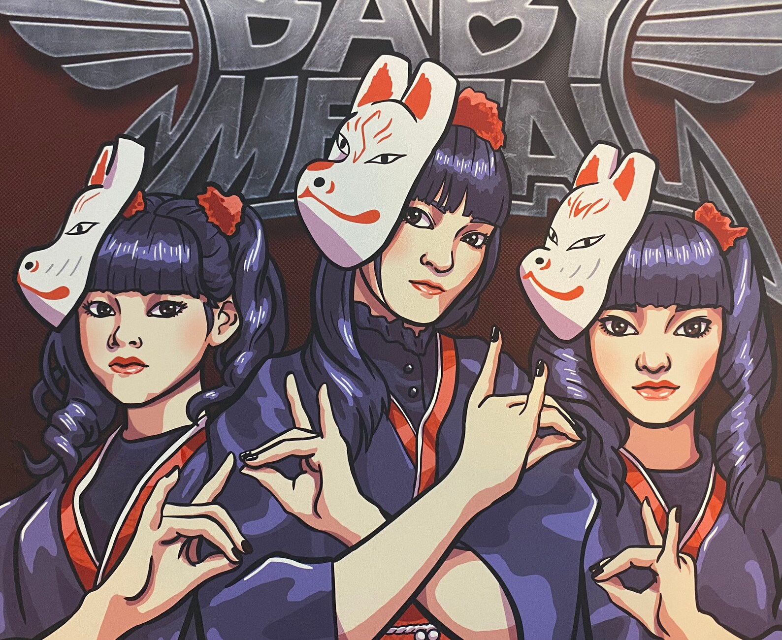 Babymetal Art Print | Etsy