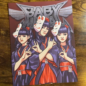 Babymetal Art Print - Etsy