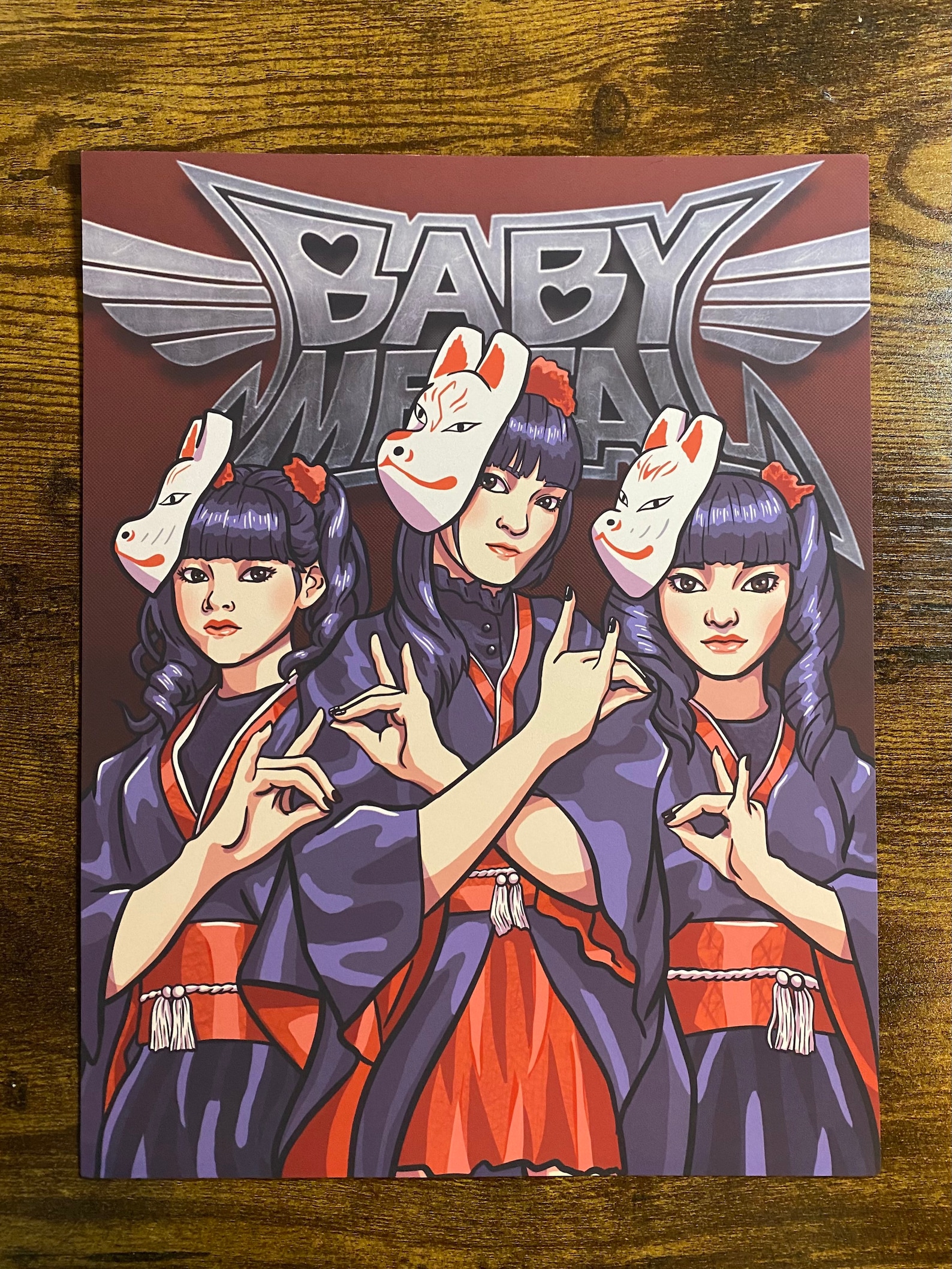 Babymetal Art Print - Etsy