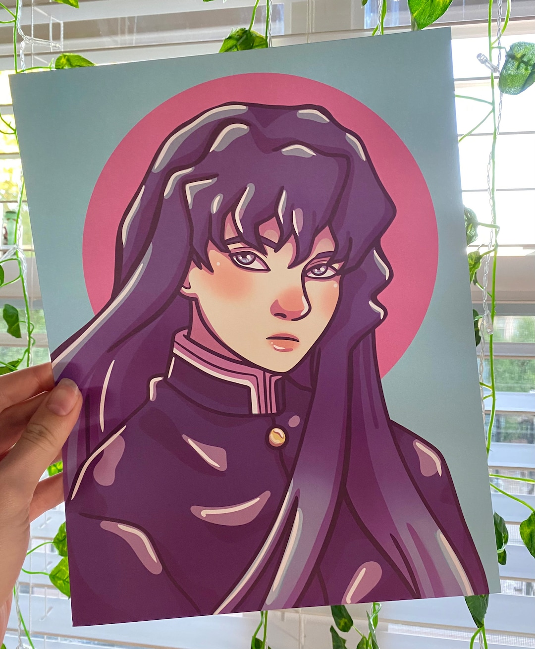 Mist Pillar Anime Print - Etsy