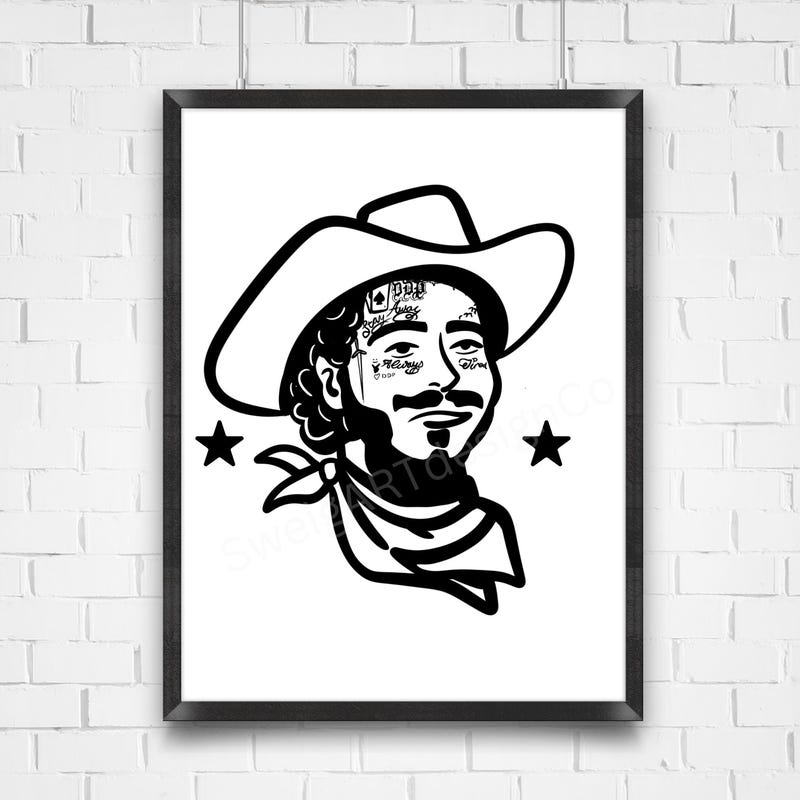 Vintage Cowboy Post Card - Etsy