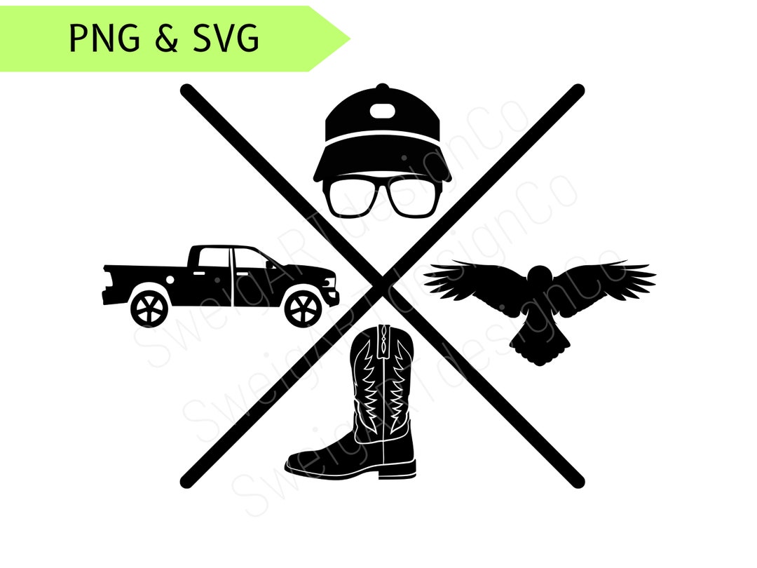 Country & Crow - Country Music SVG and PNG Files - Etsy