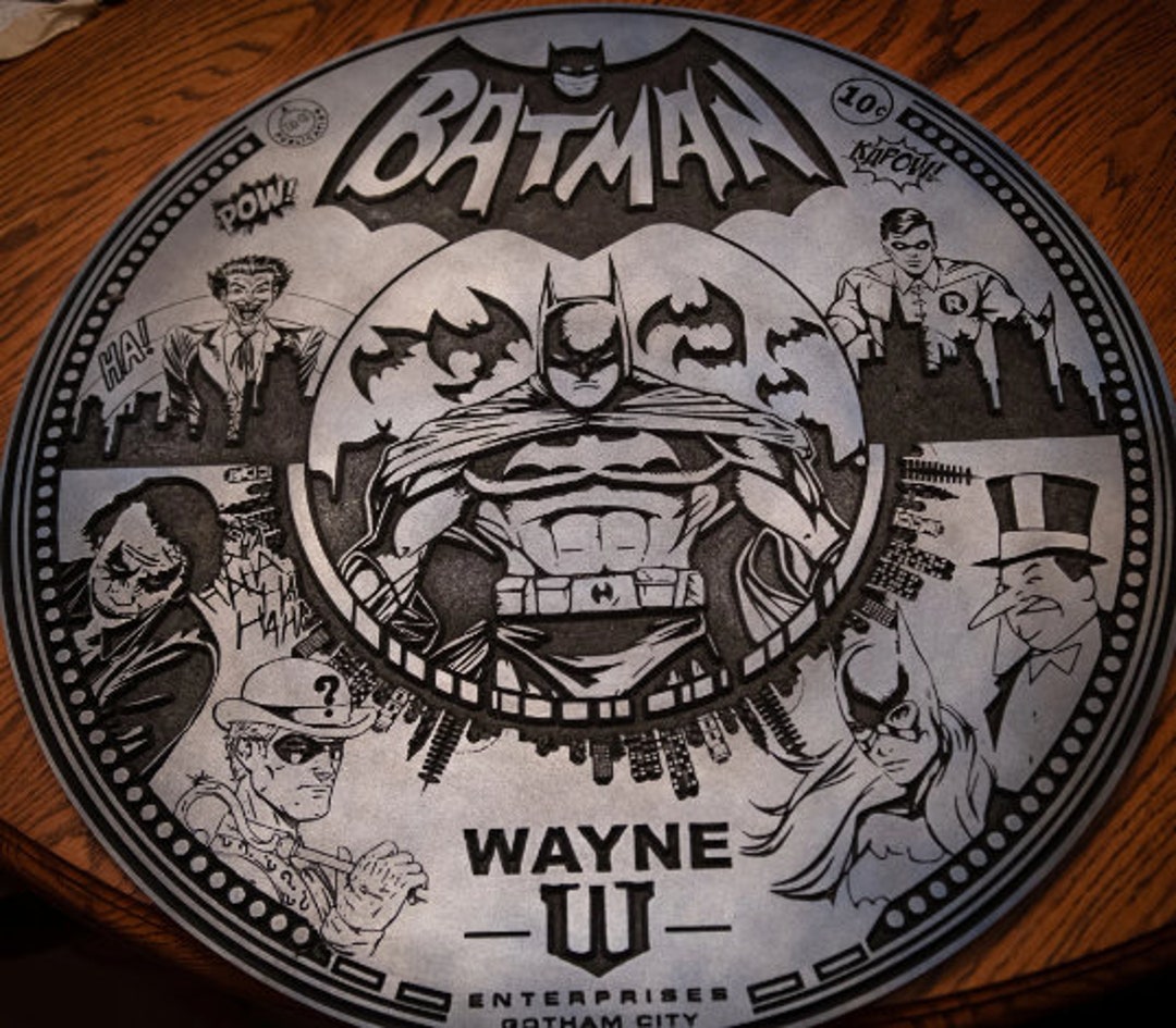 Superhero Bat Aztec Like Calendar - Etsy