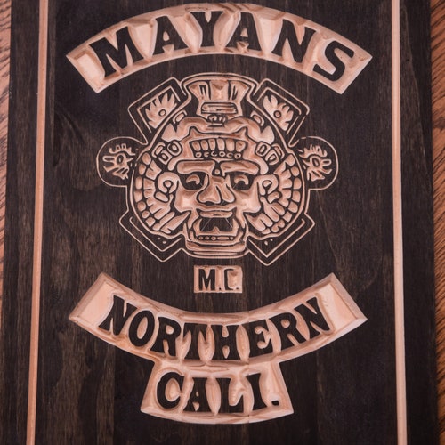 Mayans MC Large Patch Southern Cali Biker Gang Embroidered - Etsy