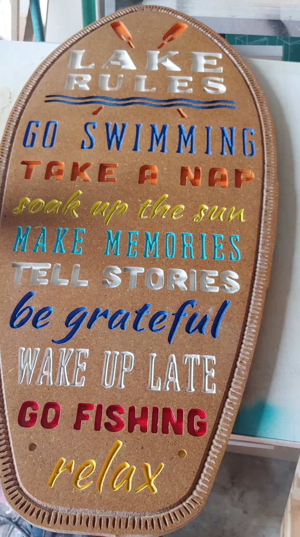 Cottage Rules Sign - Etsy