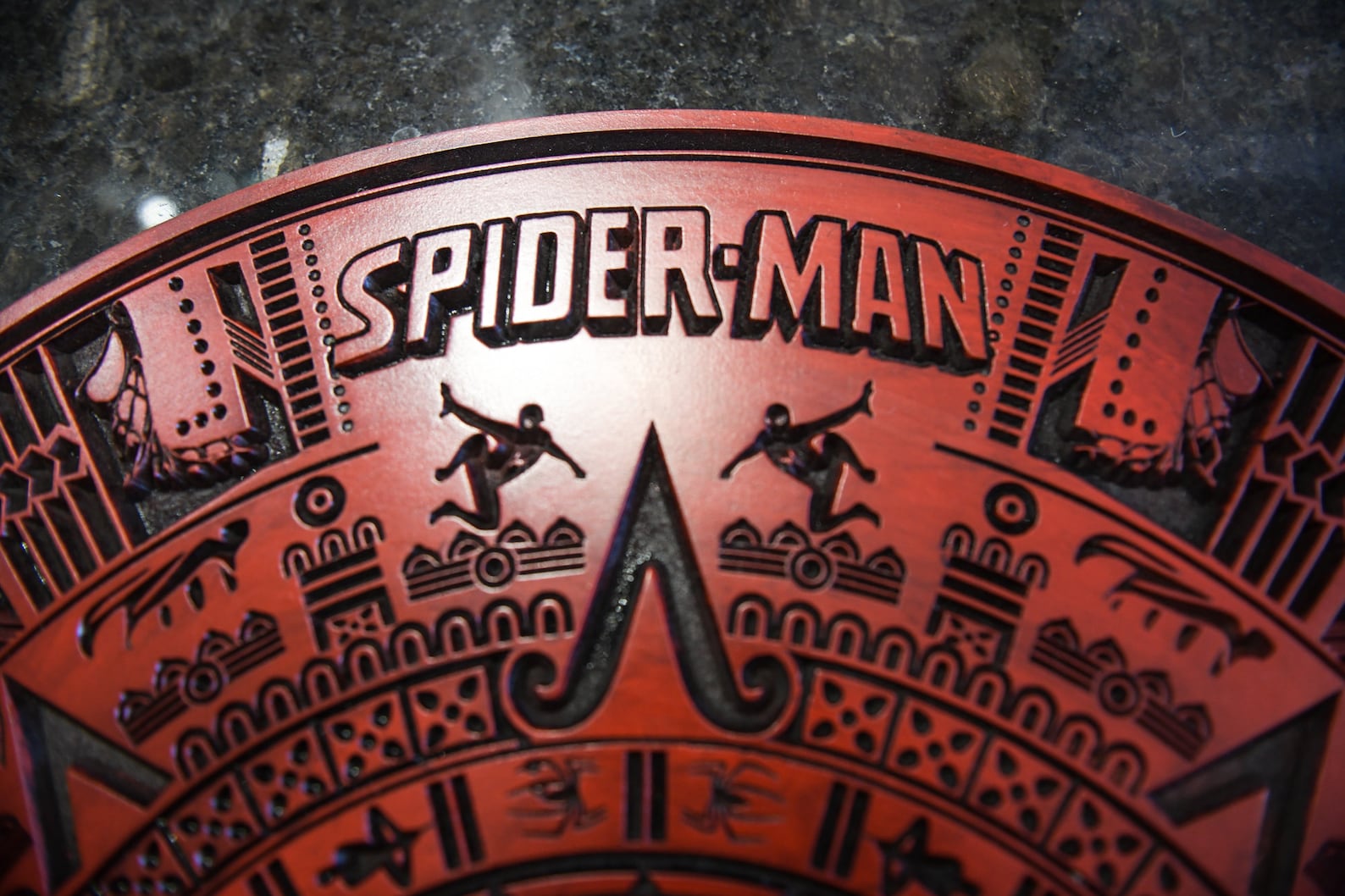 Spiderman Like Aztec Calendar Jpg Eps Svg Dxf Jpg. for - Etsy