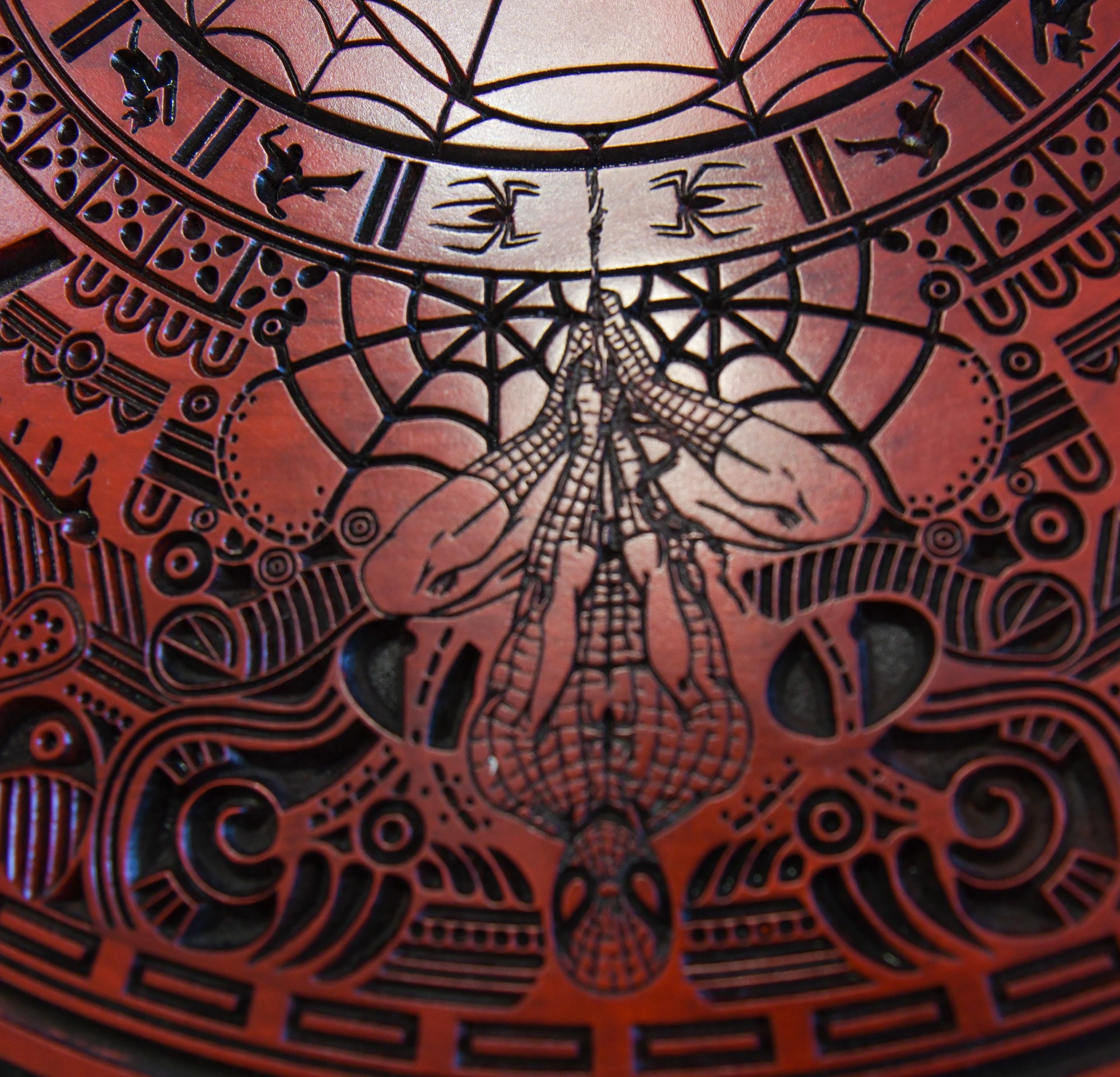 Spiderman Like Aztec Calendar Jpg Eps Svg Dxf Jpg. for | Etsy