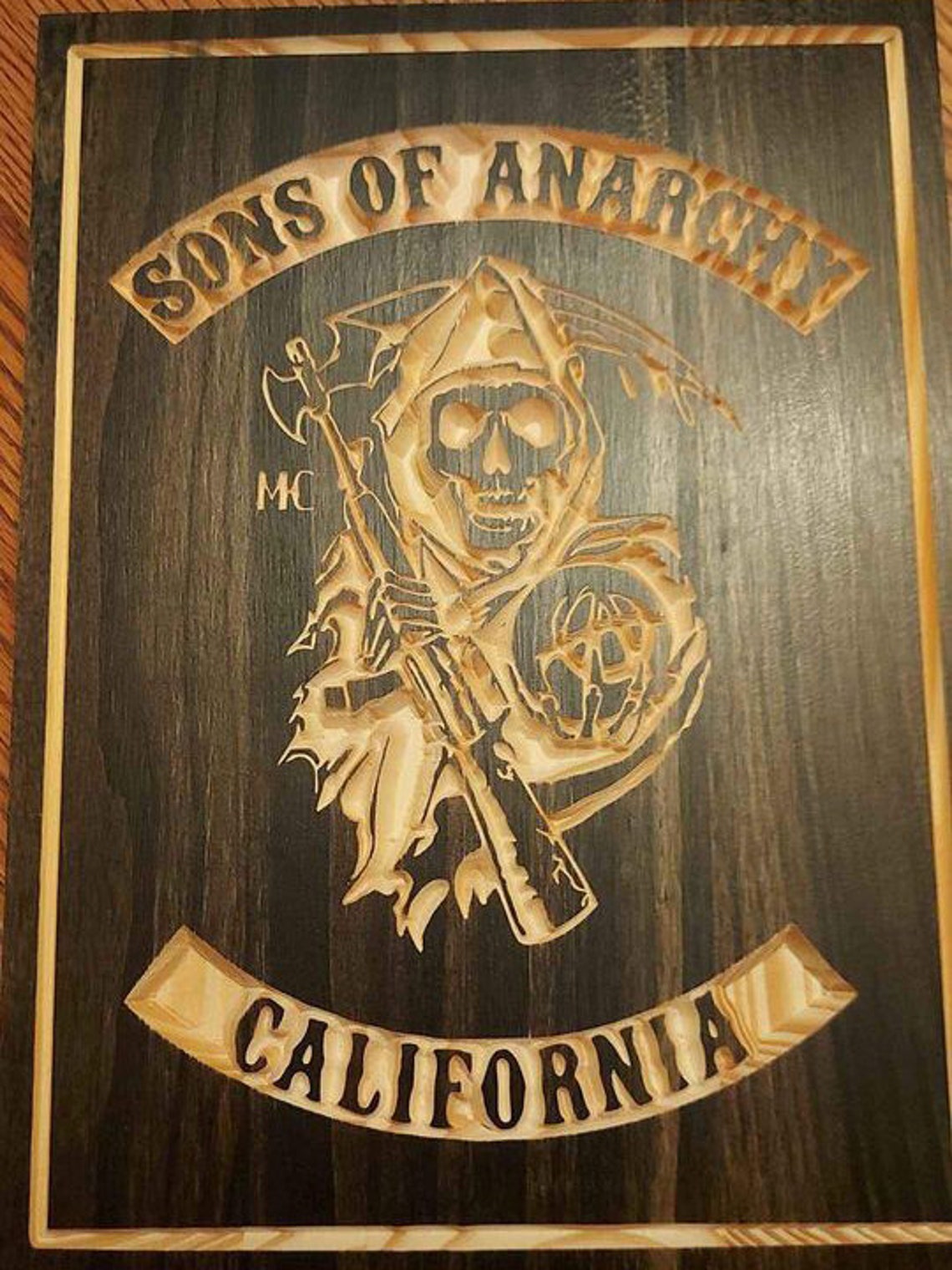Sons of Anarchy for CNC or Laser Vector Dxf Svg Png Jpg. - Etsy Canada