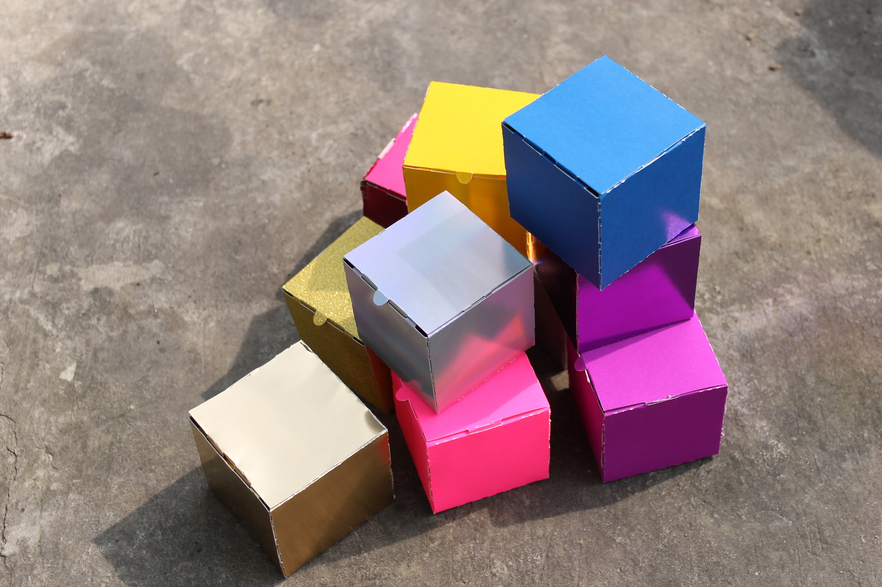 Christmas Gift Boxes SVG Cricut DIY Glueless - Etsy