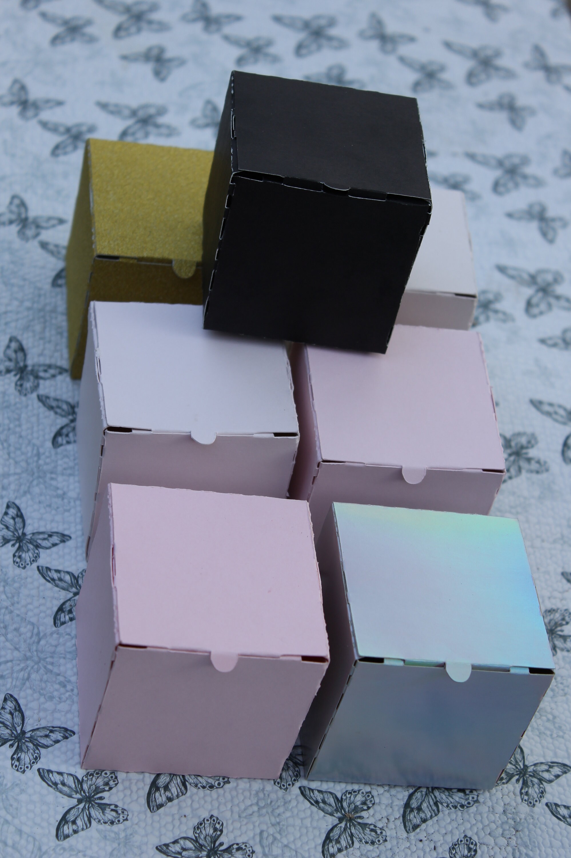 Christmas Gift Boxes SVG Cricut DIY Glueless - Etsy