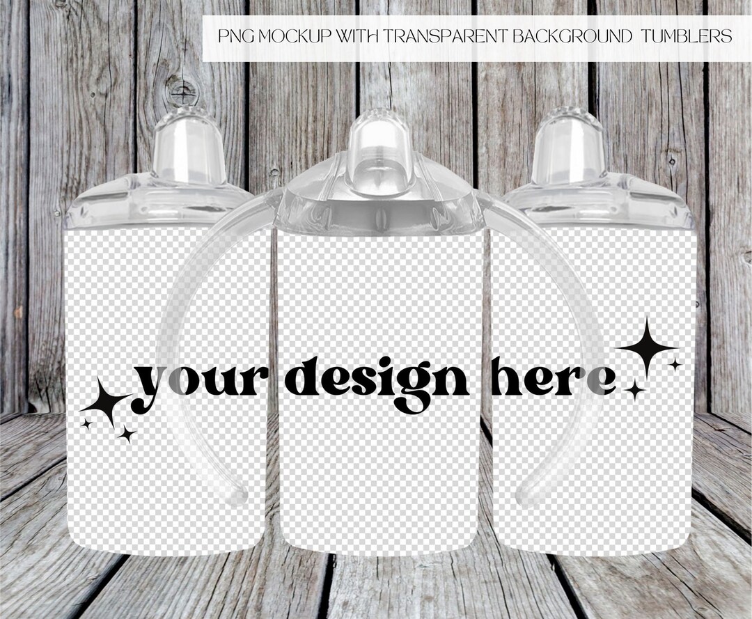 12oz Sippy Cup Tumbler PNG Mockup Transparent Background - Etsy