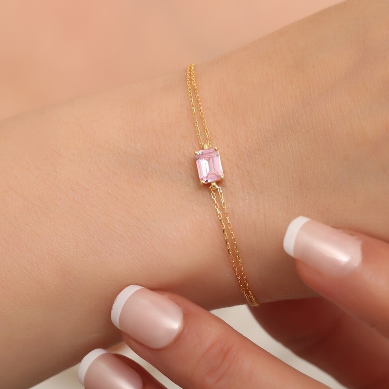 Pink Bracelet - Etsy
