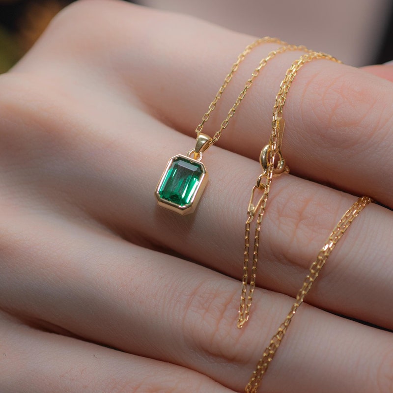 Rectangle Pendant - Etsy