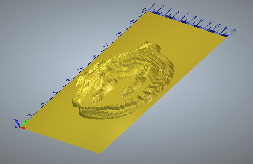Alligator Stl File for CNC Router - Etsy