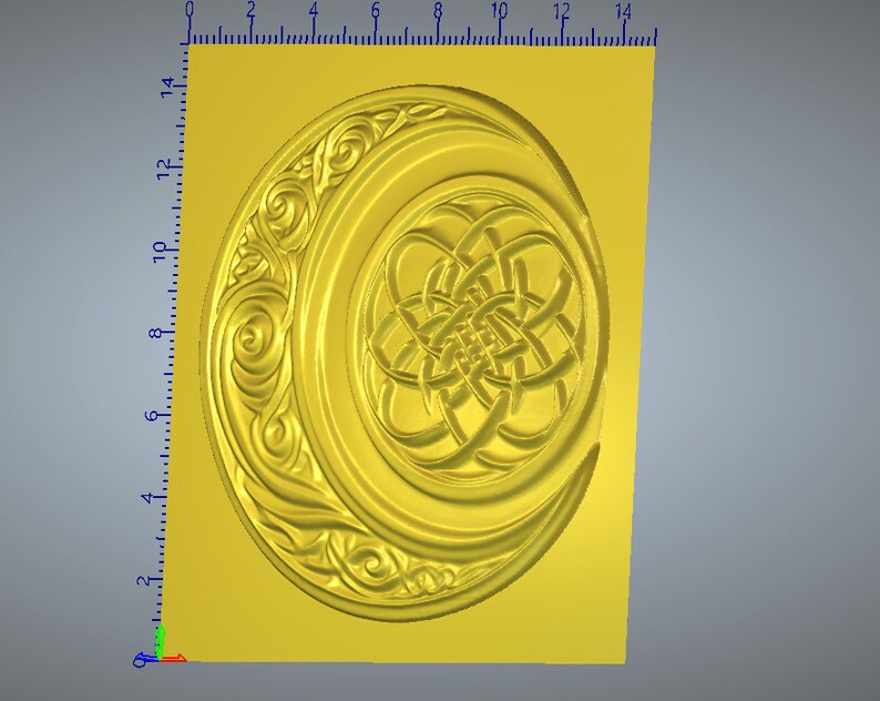 Celtic Sun and Moon Stl File for CNC Router - Etsy