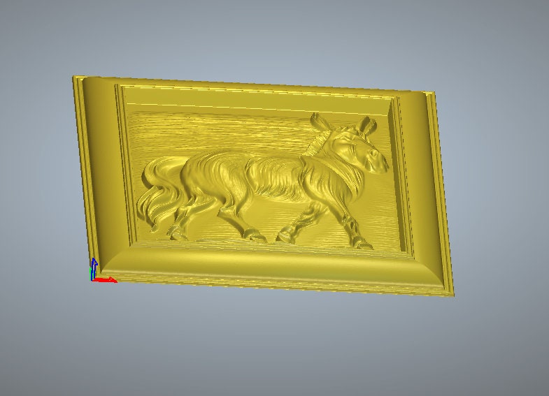 Donkey Stl File for CNC Router - Etsy