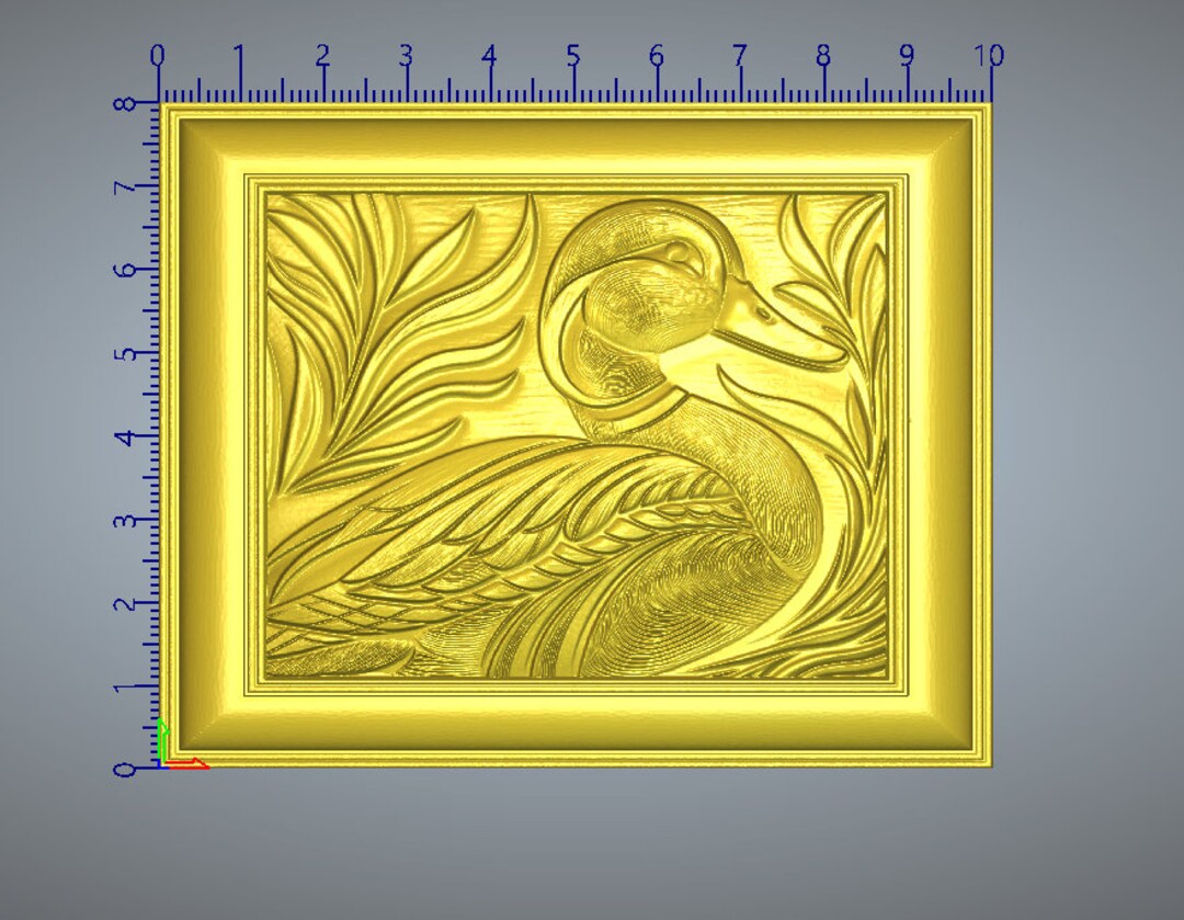 Duck Stl File for CNC Router - Etsy