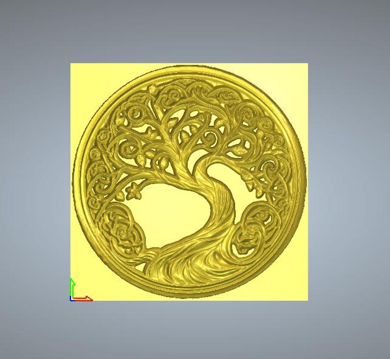 Tree of Life Stl File for CNC Router - Etsy