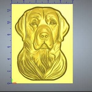Labrador Stl File for CNC Router - Etsy