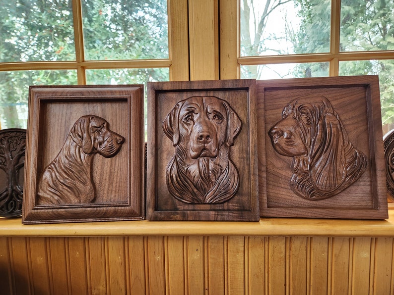 Labrador Stl File for CNC Router - Etsy
