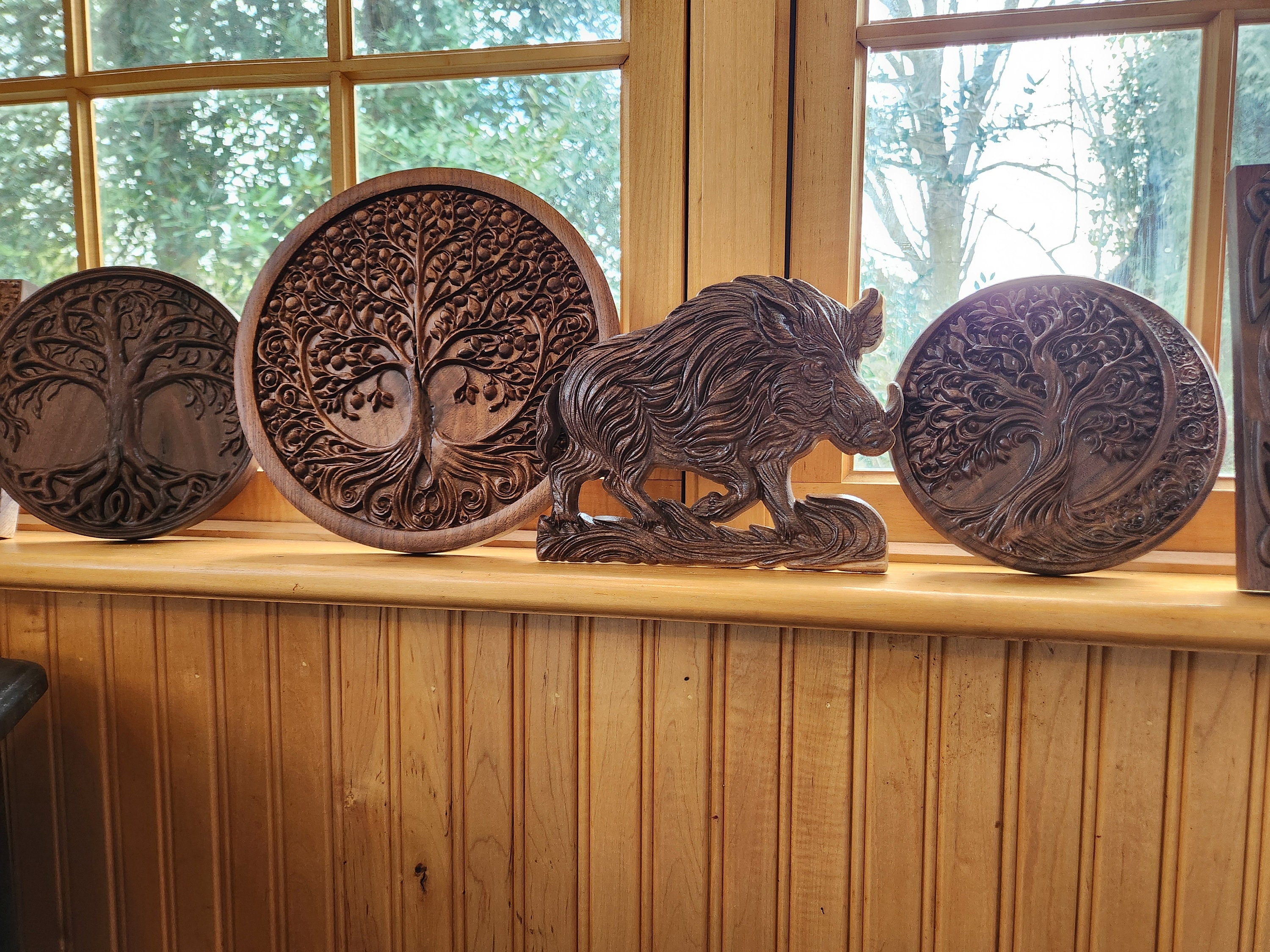 Wild Boar Stl File for CNC Router - Etsy