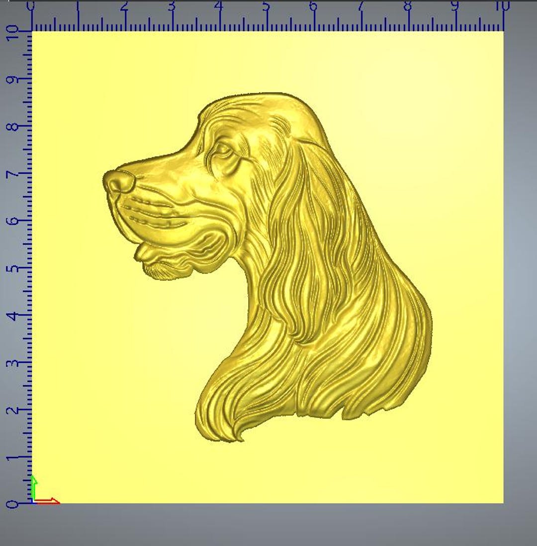 Irish Setter Stl File for CNC Router - Etsy