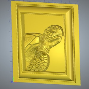 Sea Turtle Stl File for CNC Router - Etsy