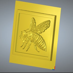 Bee Stl File for CNC Router - Etsy
