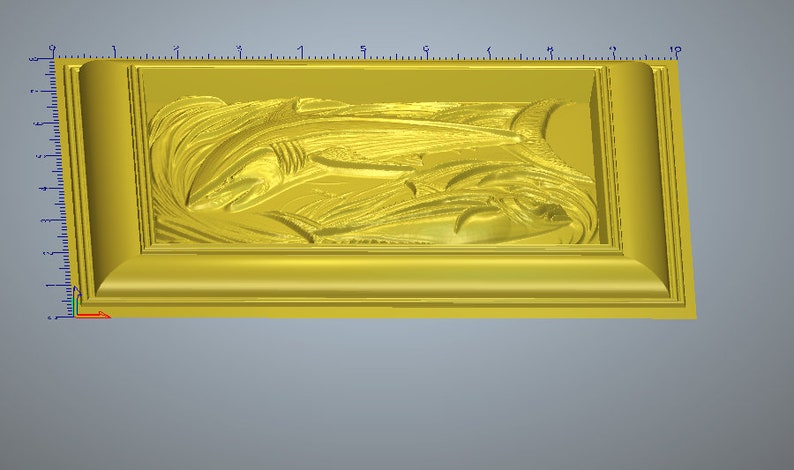 Tuna and Shark Stl File for CNC Router - Etsy
