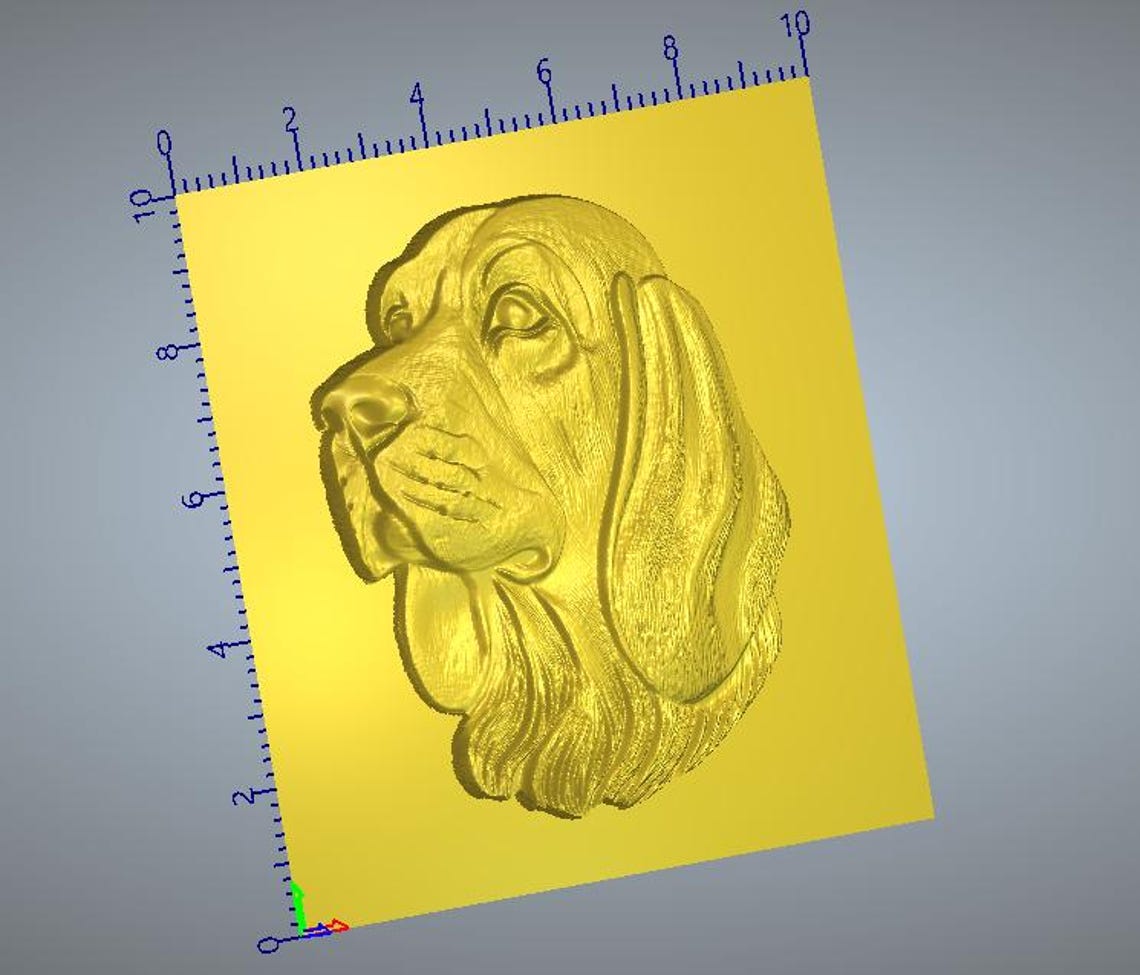 Beagle Stl File for CNC Router - Etsy