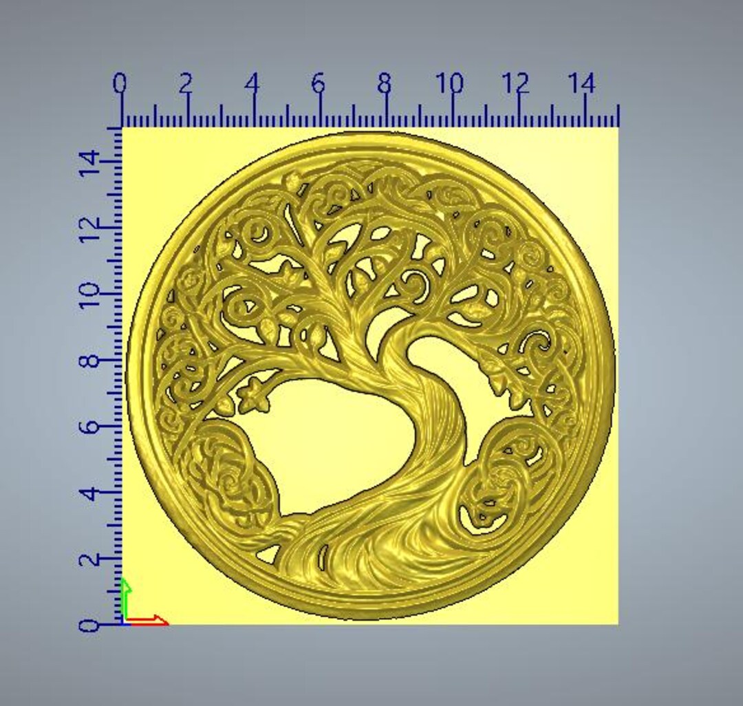 Tree of Life Stl File for CNC Router - Etsy