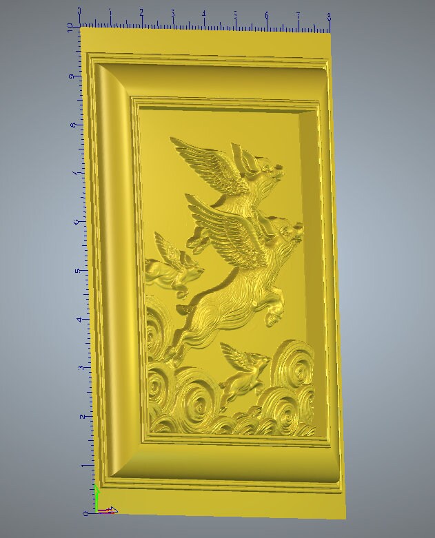 When Pigs Fly Stl Model for CNC Router - Etsy