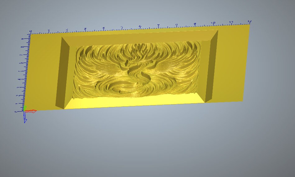 Phoenix Stl File for CNC Router - Etsy