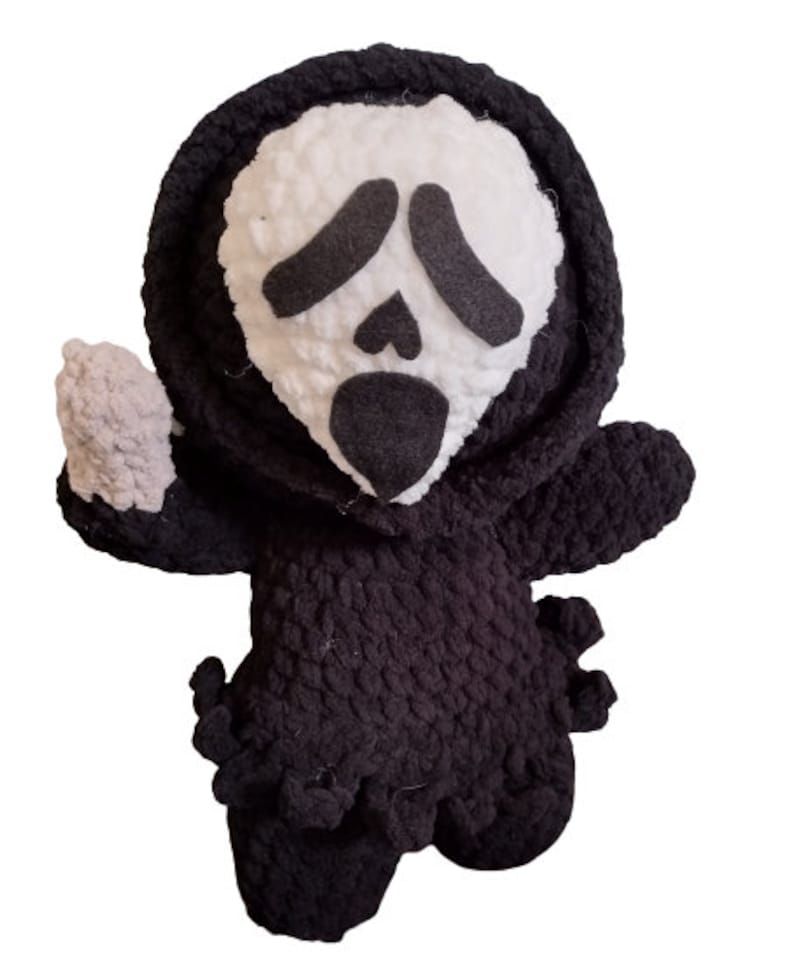 Scream Ghostface Inspired Plushie Doll Large Horror Plush - Etsy