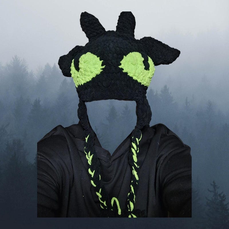 Toothless Hat - Etsy